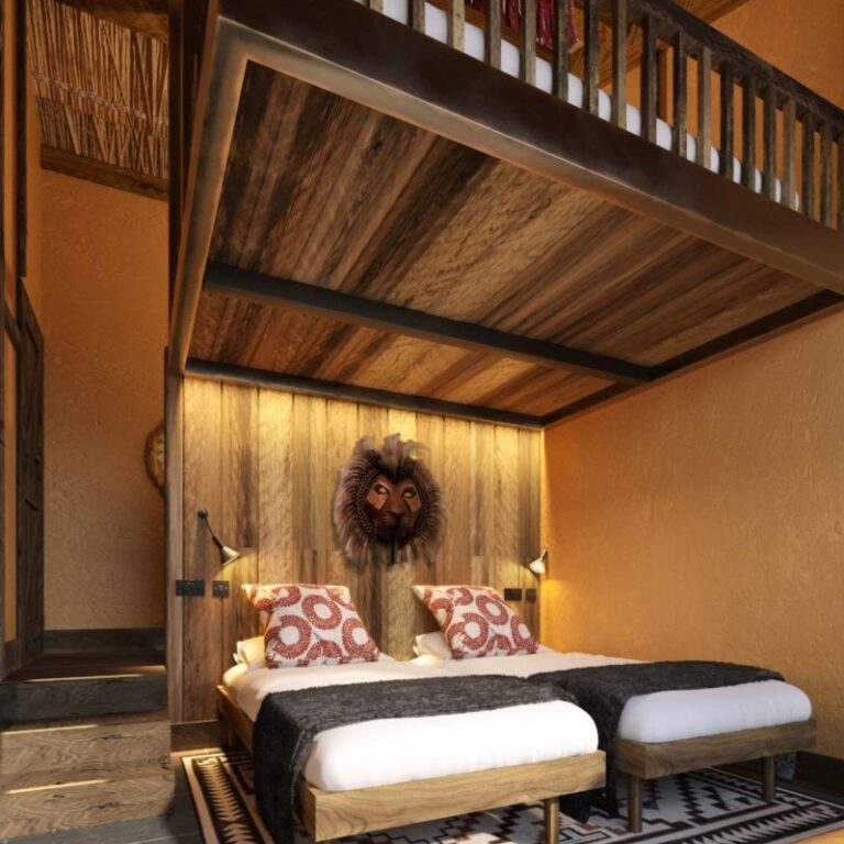 Safari Lodges | West Midlands Safari Park - White Lion Lodge
