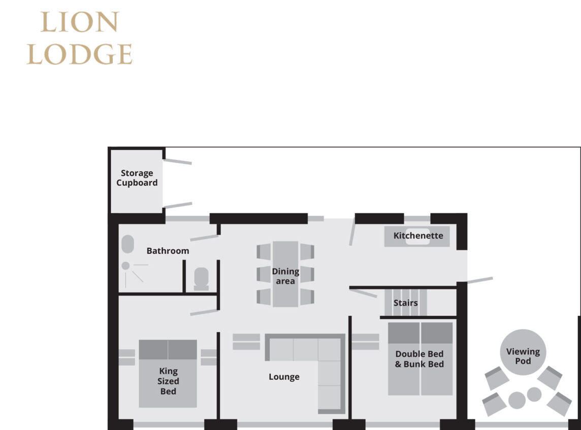 Safari Lodges | West Midlands Safari Park - Lion Lodge