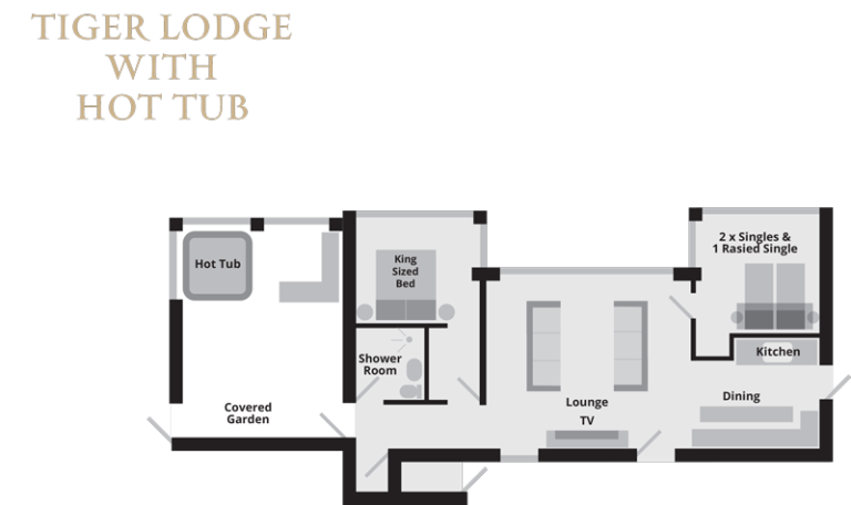 Safari Lodges | West Midlands Safari Park - Tiger Lodge